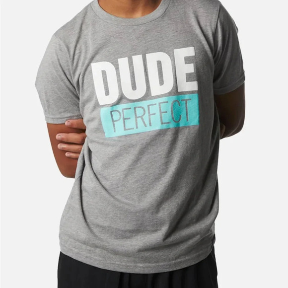 Dude Perfect | Shirts & Tops | Dude Perfect Epic Shot Tee Premium ...